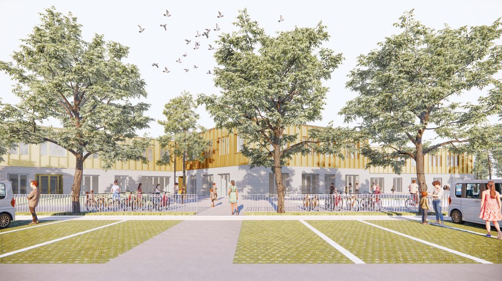 Nieuwbouw Axia College Amersfoort - BINX Smartility